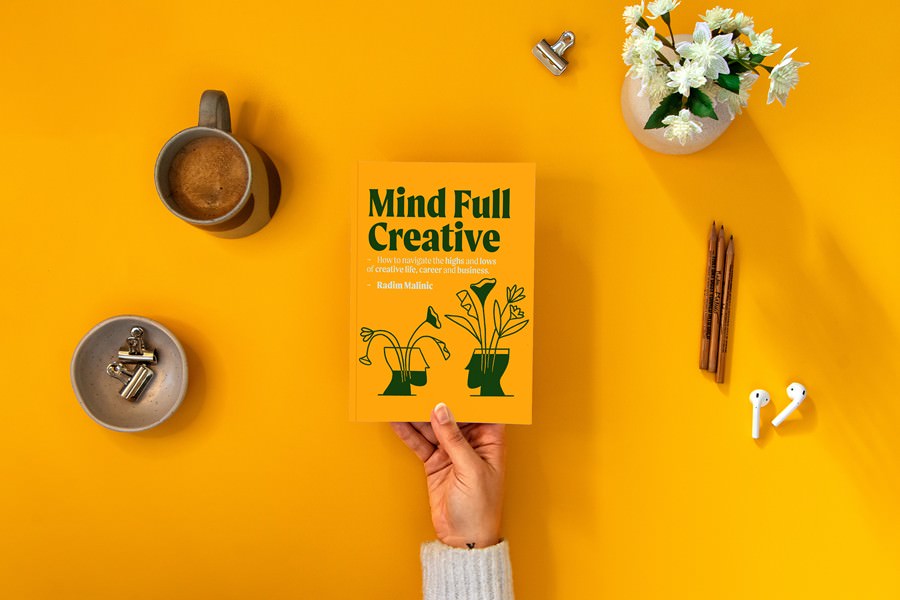 Mind Full Creative by Radim Malinic - Creative industry career guide book